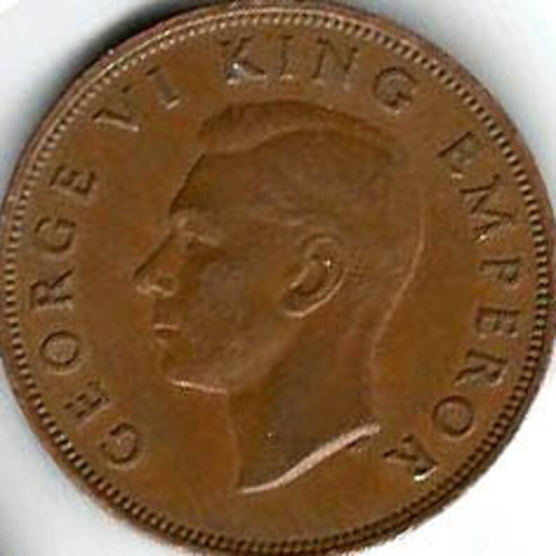 Bird Coin Coin Connoisseur Antique One Penny Coin From New Zealand Tui ...