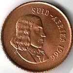 Birds on Branch Coin South Africa 1 Penny Copper Coin Sparrows on a ...