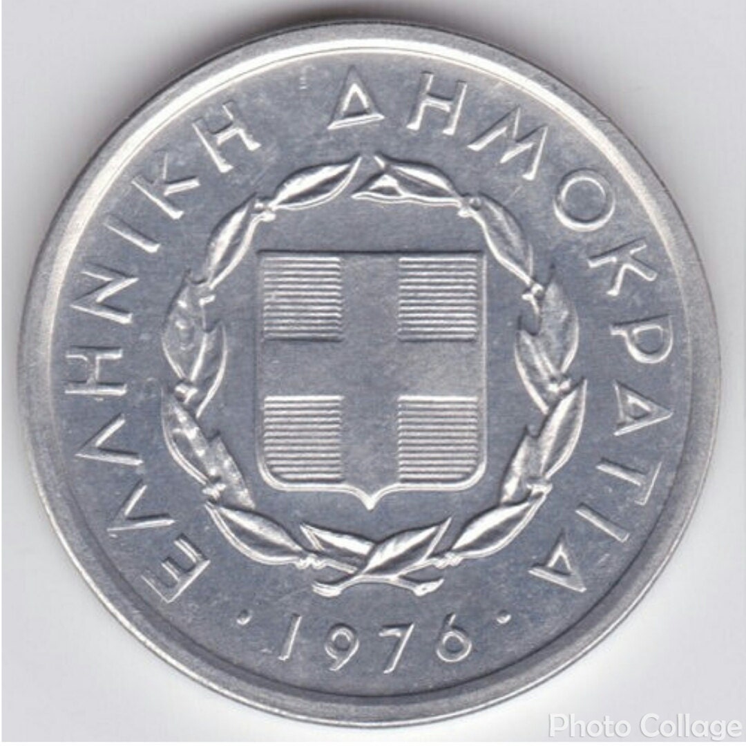 Greek Bull Coin Taurus Charging Bull Greece 10 Lepta - Etsy