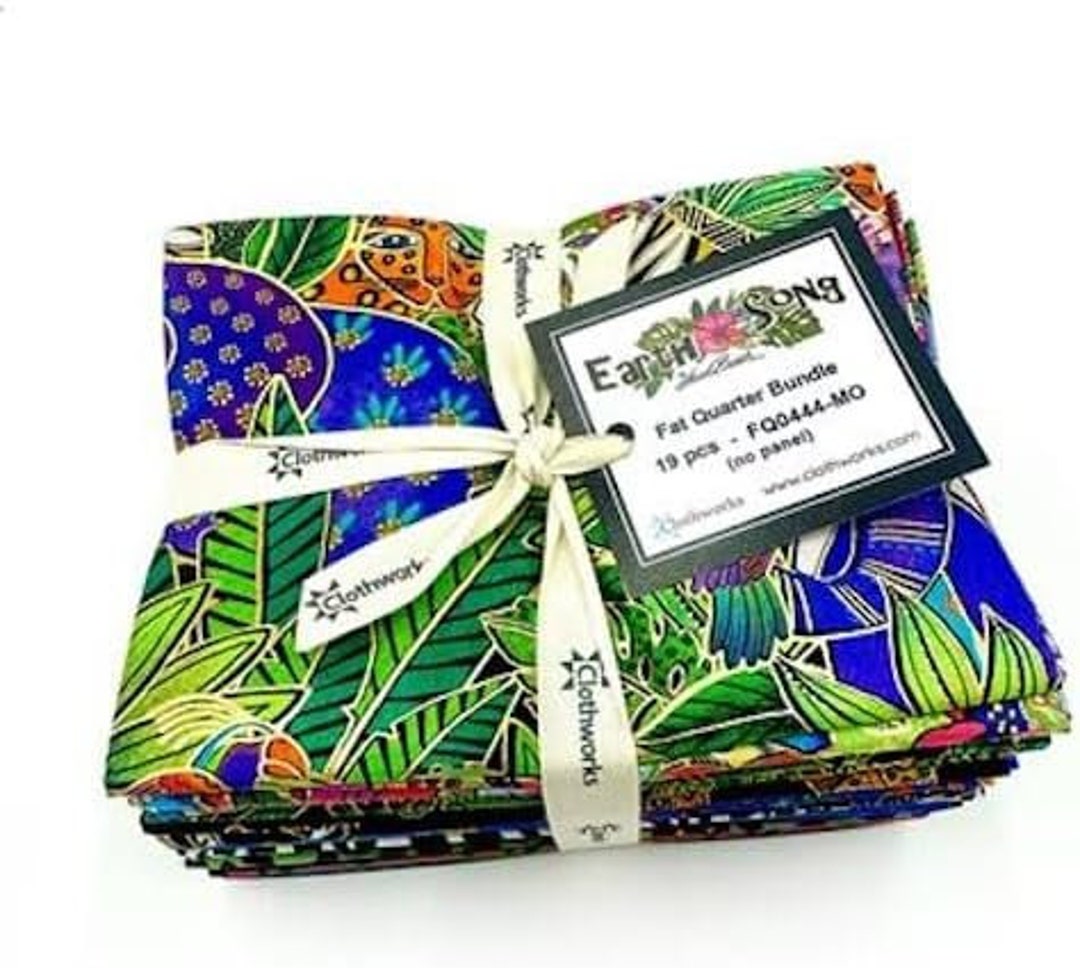 Laurel Burch****earth SONG**** 19 Fat Quarters + Panel - Etsy