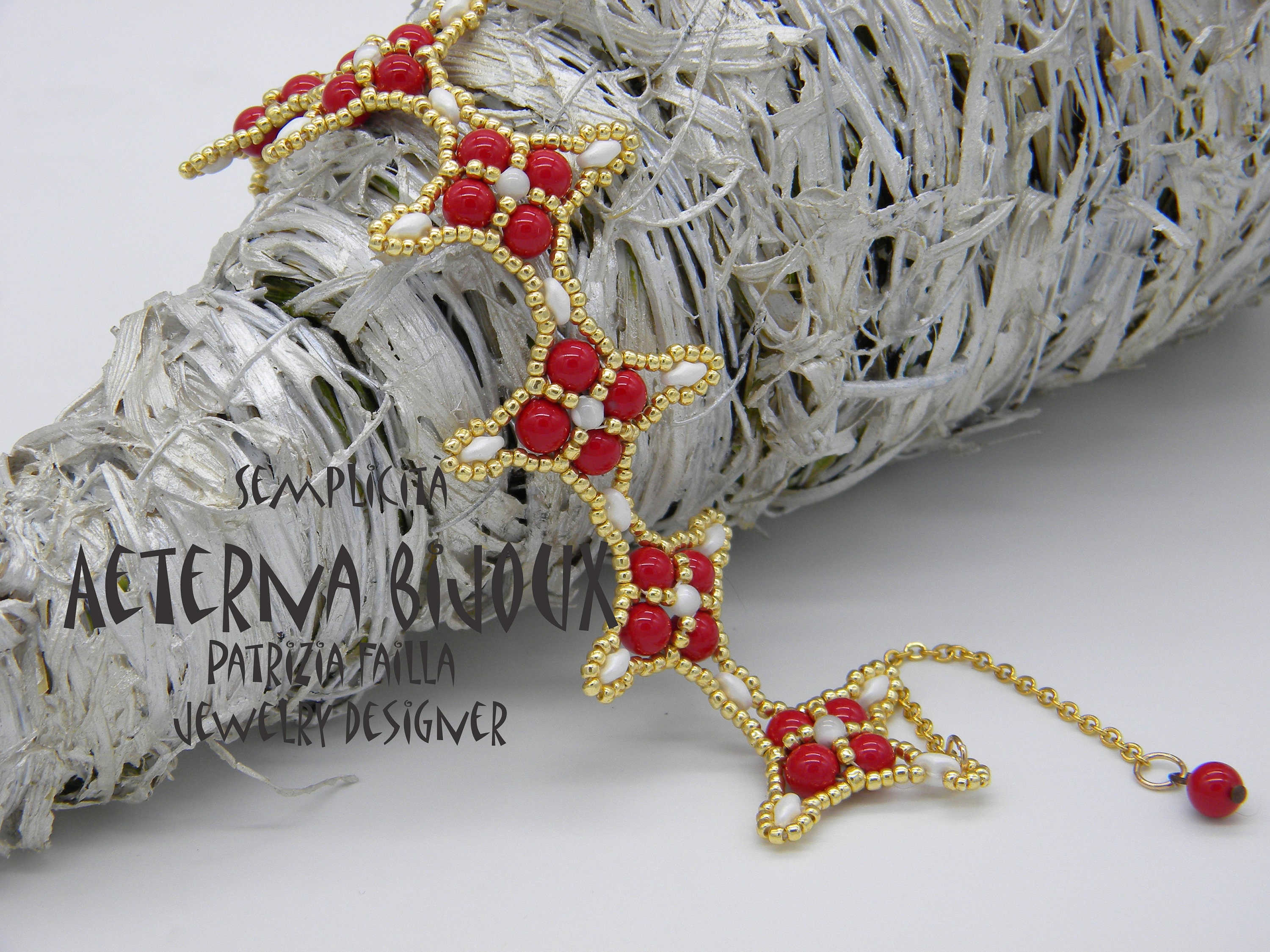 Beading Tutorials and Patterns Semplicità Beadwork, Bead Pattern, Bead ...