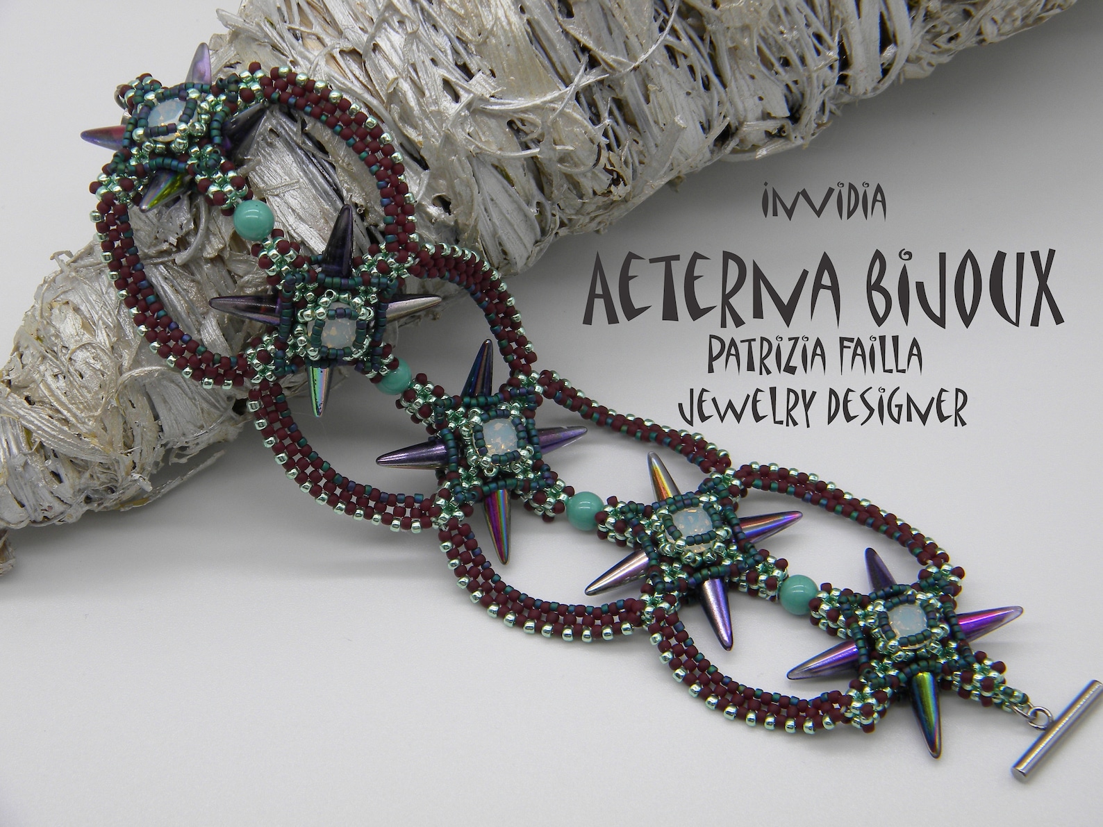 Beading Tutorials and Patterns Invidia- Beadwork, Bead Pattern, Bead ...