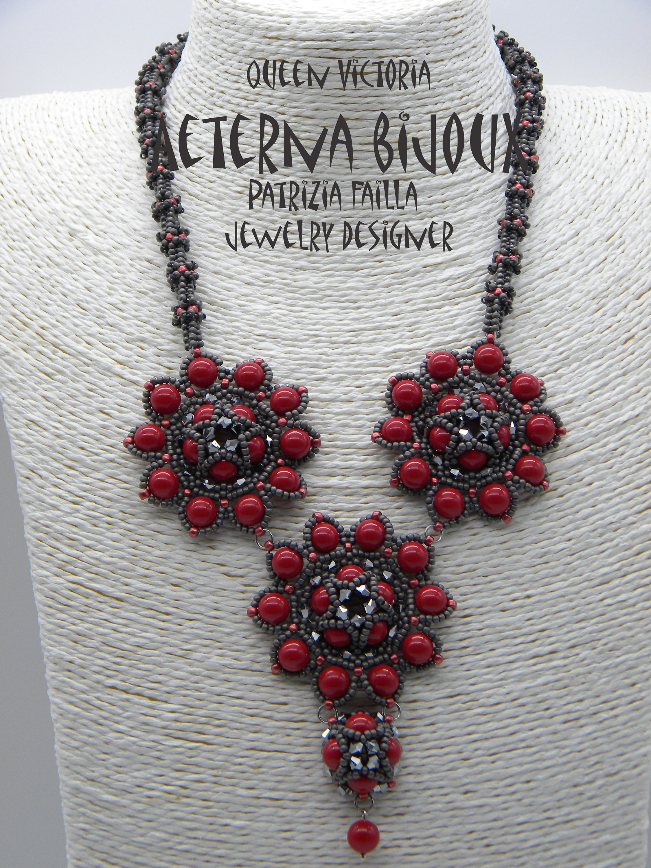 Beading Tutorials and Patterns Queen Victoria Beadwork, Bead Pattern ...