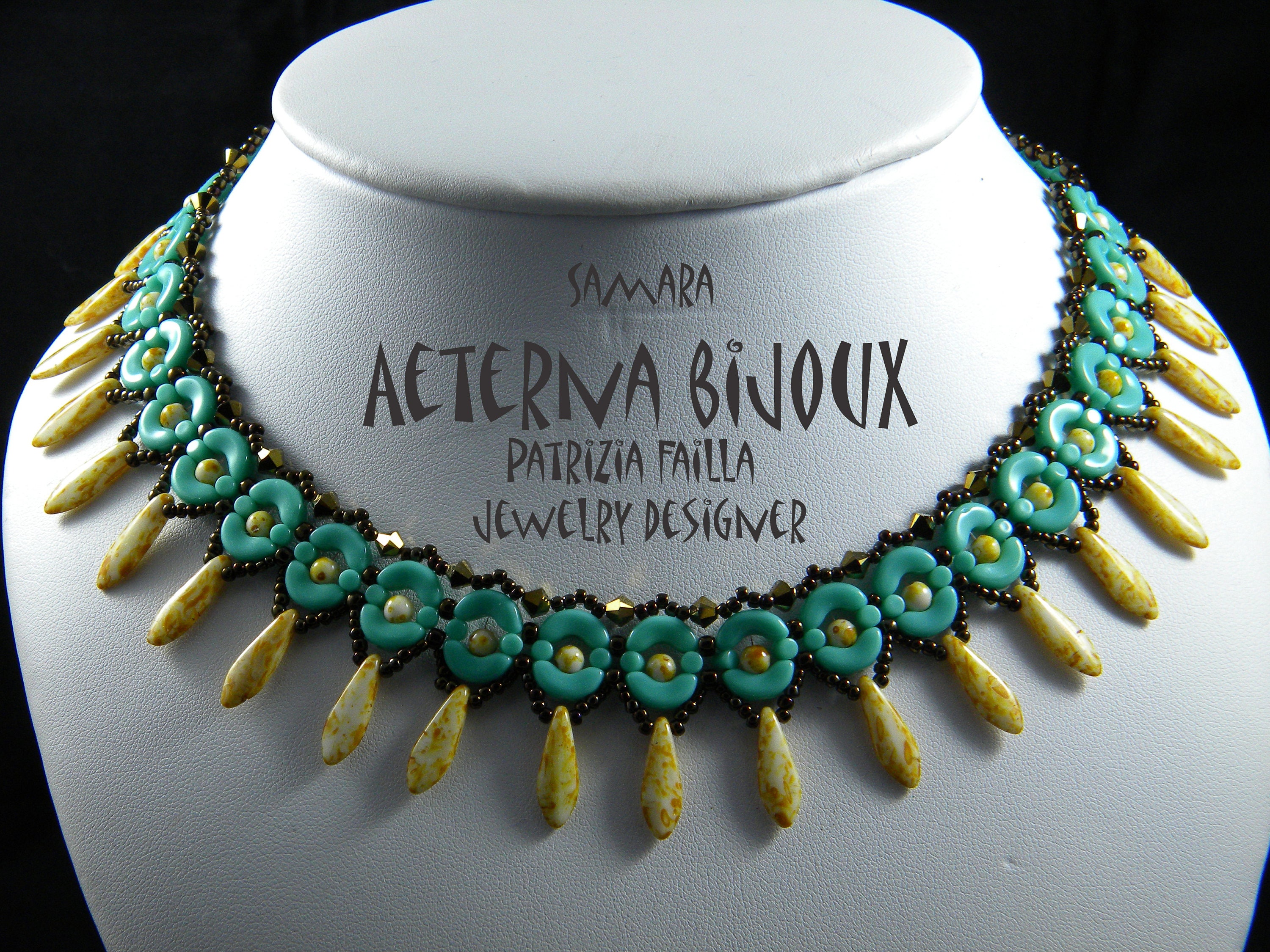 Beading Tutorials and Pattern Tutorial Samara Beadwork, Bead Pattern ...