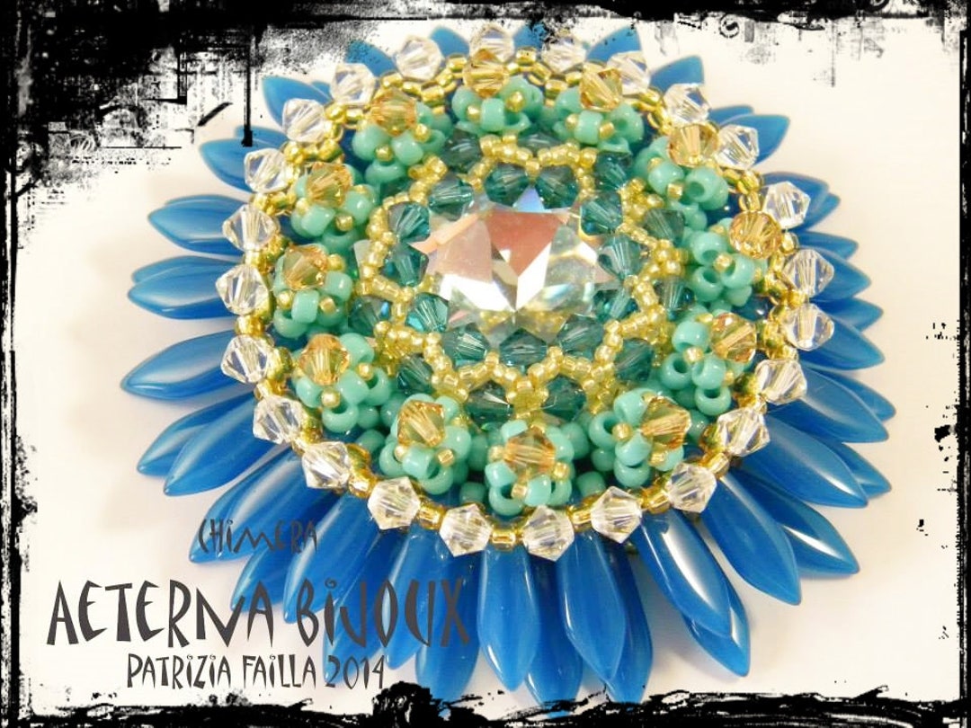 Beading Tutorials and Patterns Chimera- Beadwork, Bead Pattern, Bead ...