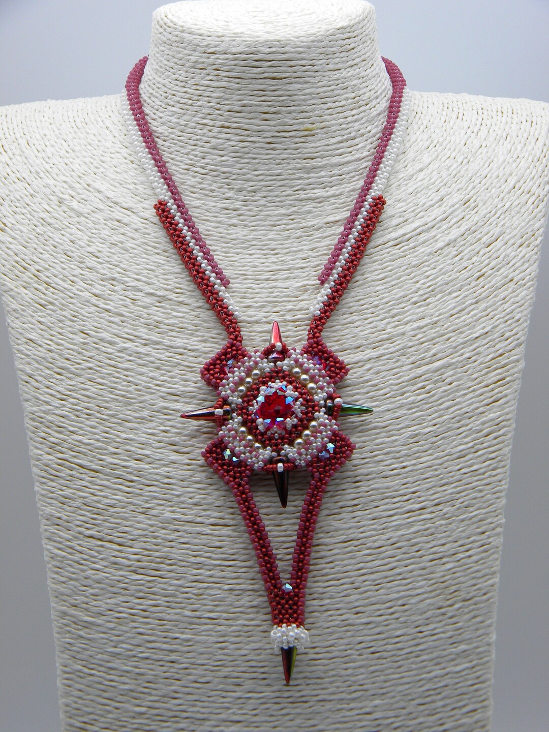 Beading Kit and Pattern Revenge, Beading Kit, Beading Necklace Kit, Kit ...