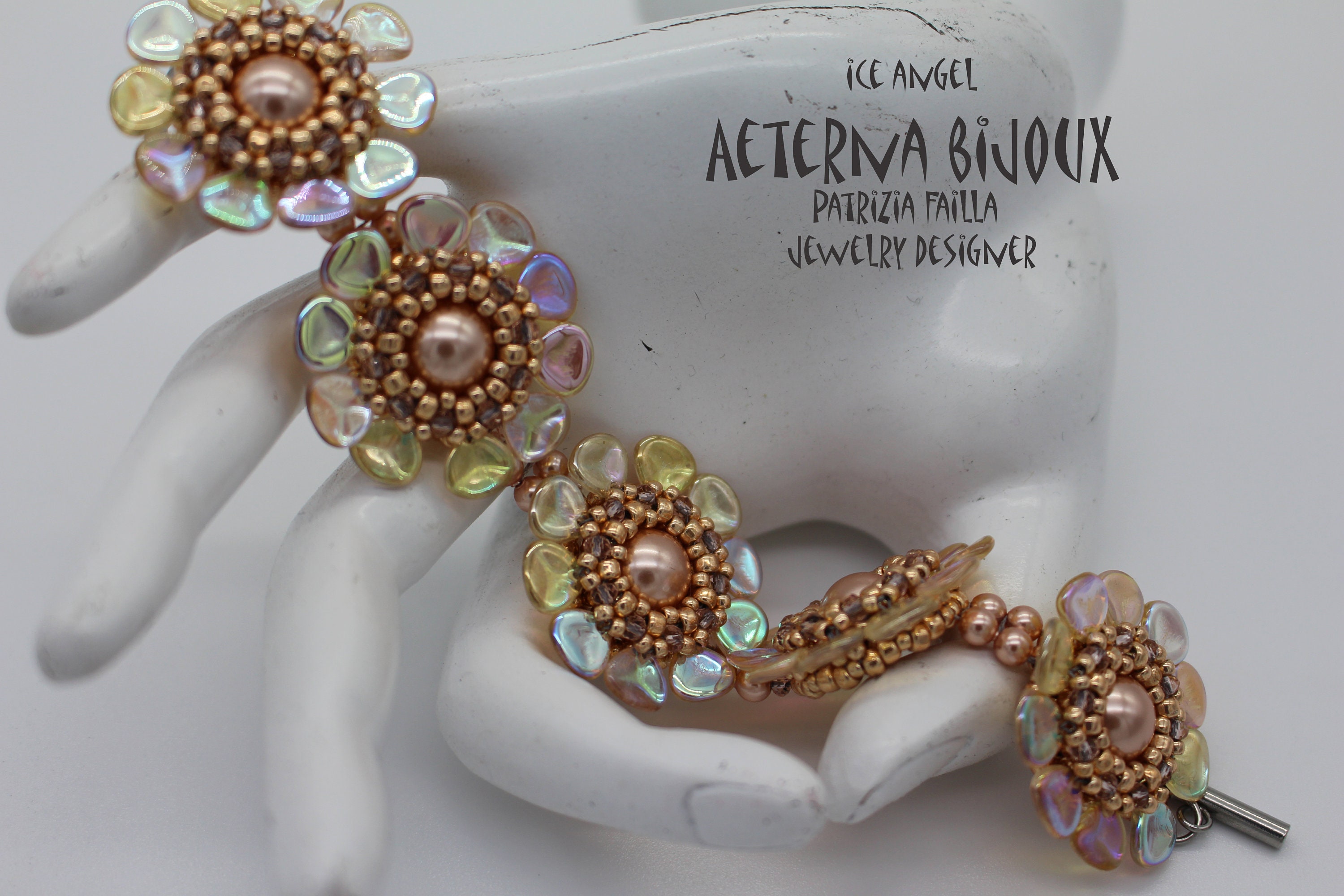 Beading Tutorials and Patterns Ice Angel- Beadwork, Bead Pattern, Bead ...