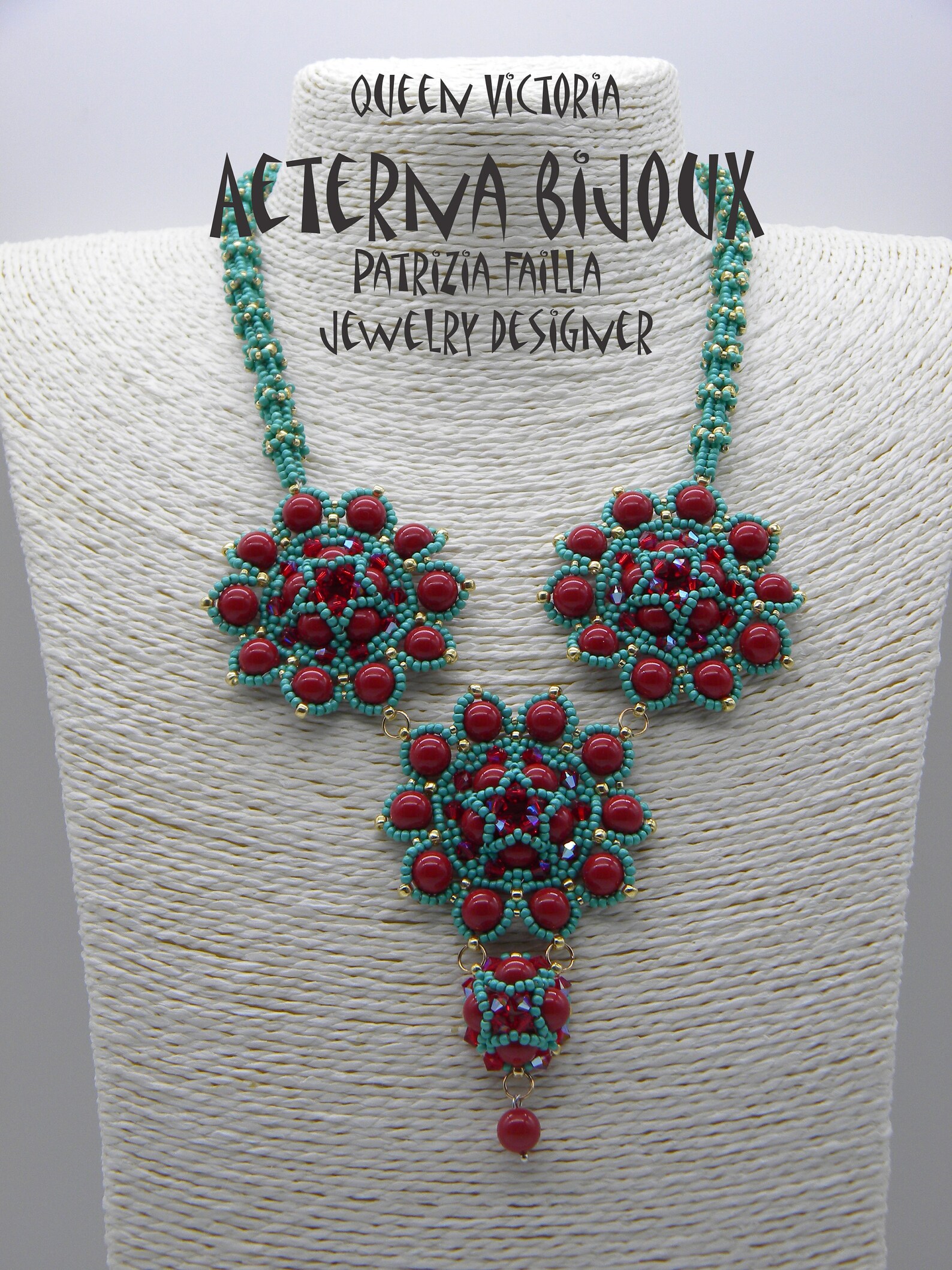 Beading Tutorials and Patterns Queen Victoria- Beadwork, Bead Pattern ...