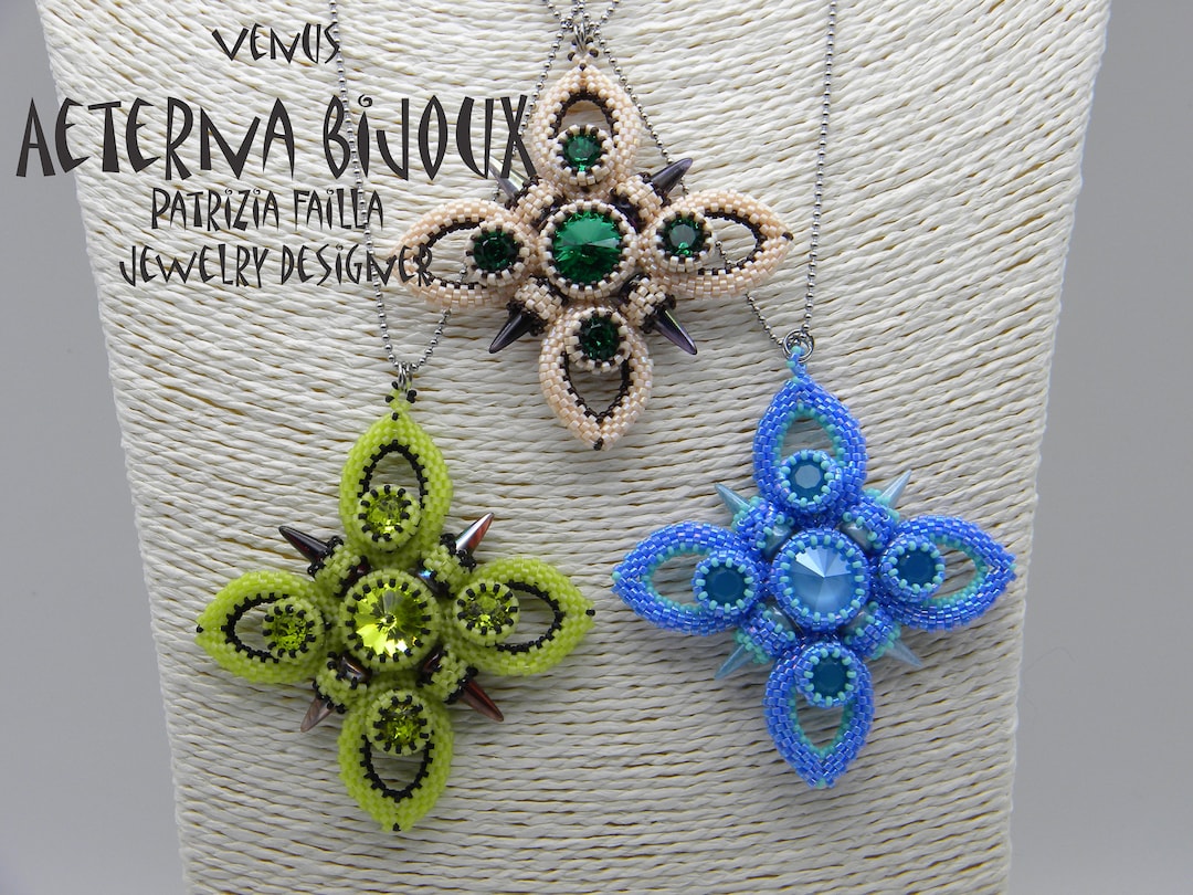 Beading Tutorials and Patterns Venus- Beadwork, Bead Pattern, Bead ...
