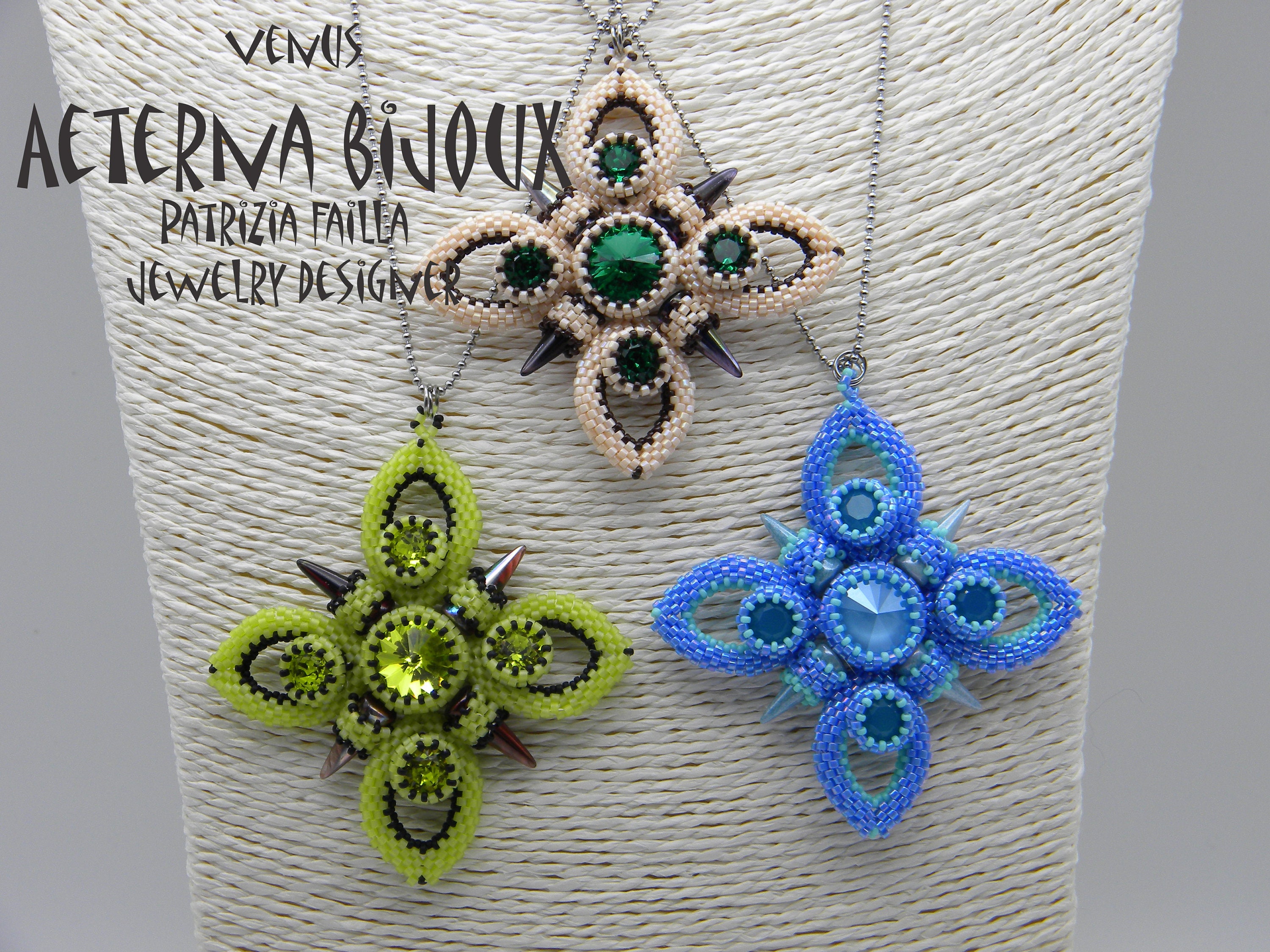 Beading Tutorials and Patterns Venus Beadwork, Bead Pattern, Bead ...