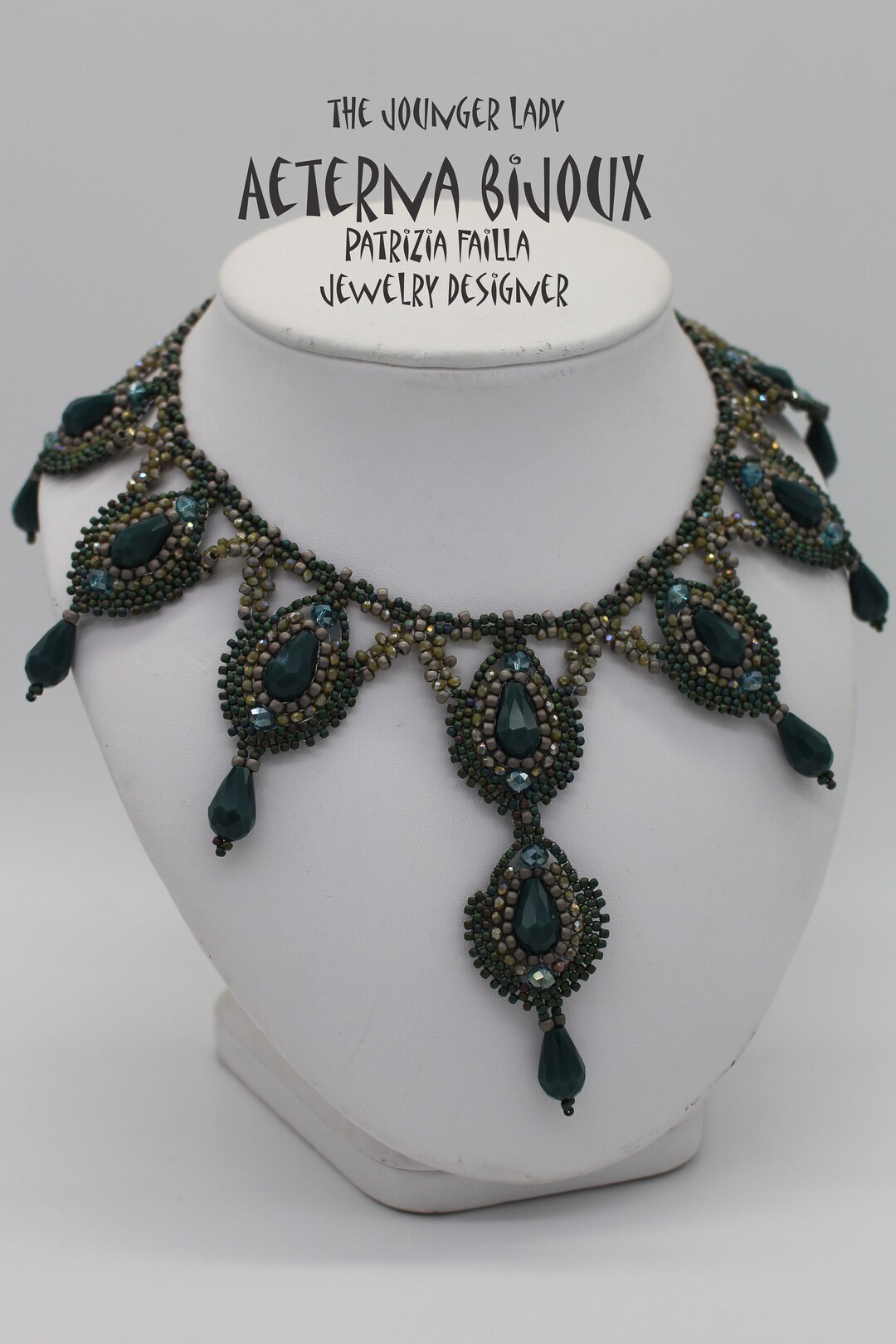 Beading Tutorials and Patterns the Jounger Lady, Beadwork, Bead Pattern ...