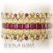 Beading Tutorials and Patterns Oh O Beadwork, Bead Pattern, Bead ...
