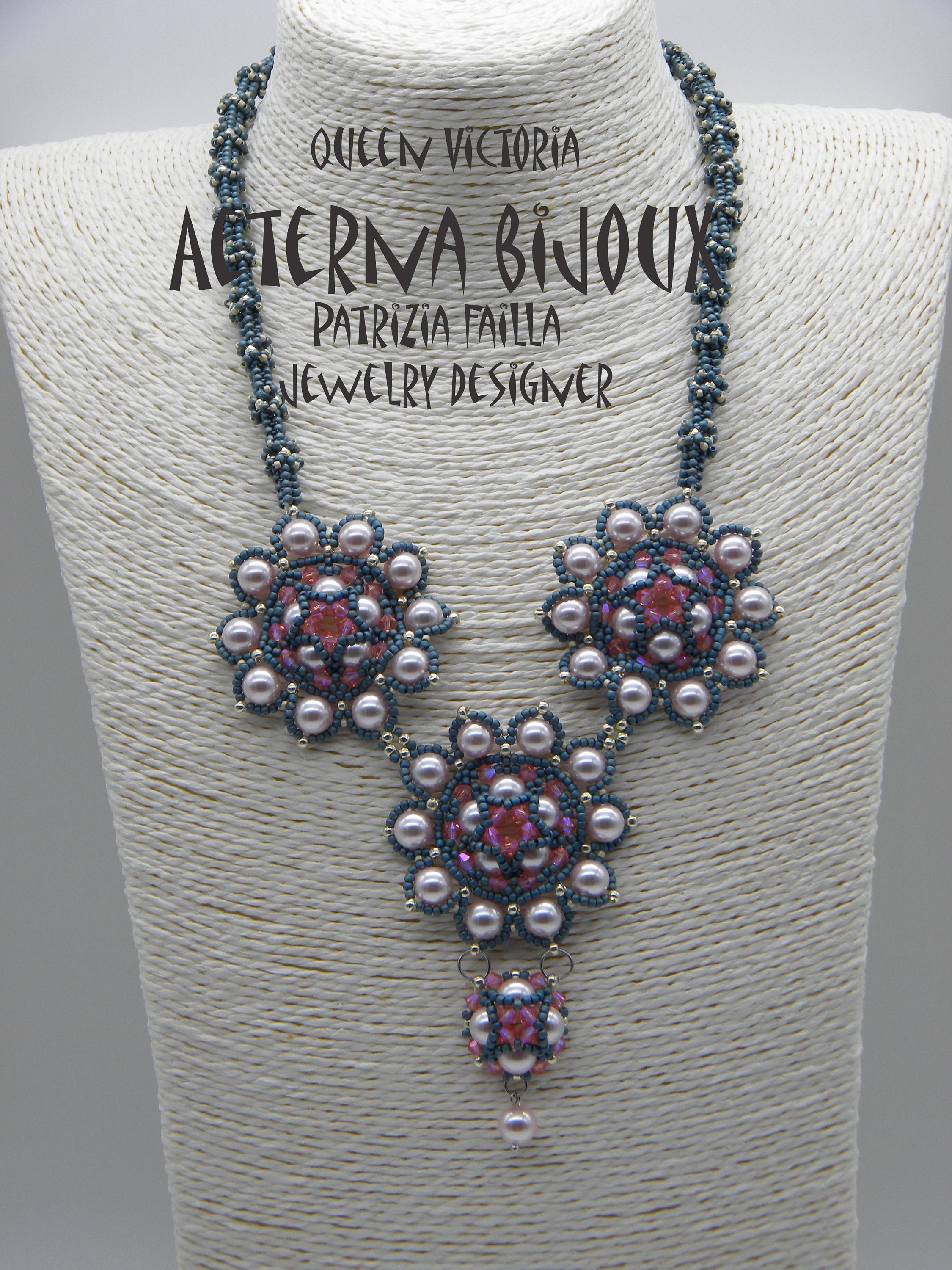 Beading Tutorials and Patterns Queen Victoria Beadwork, Bead Pattern ...