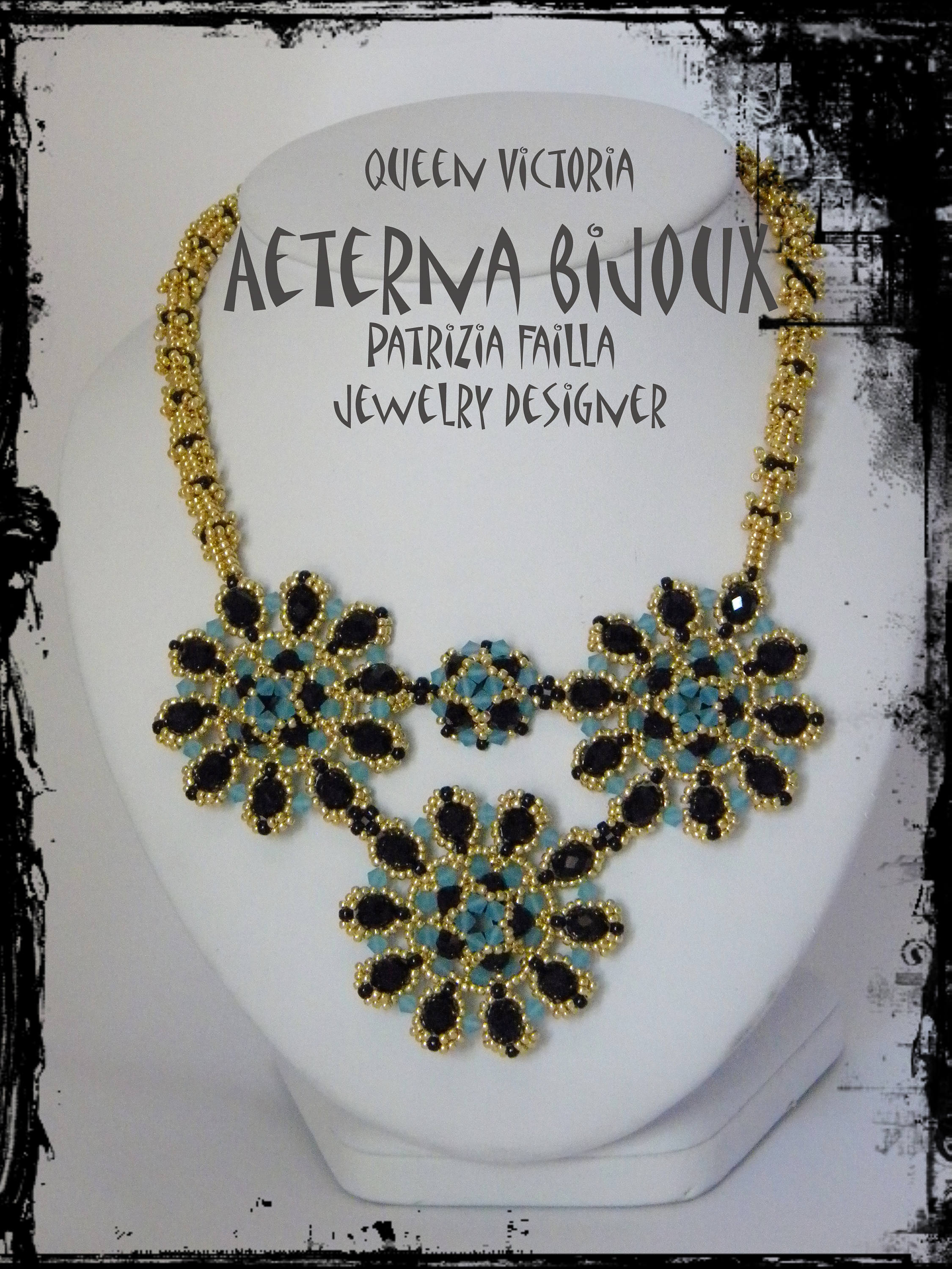 Beading Tutorials and Patterns Queen Victoria Beadwork, Bead Pattern ...