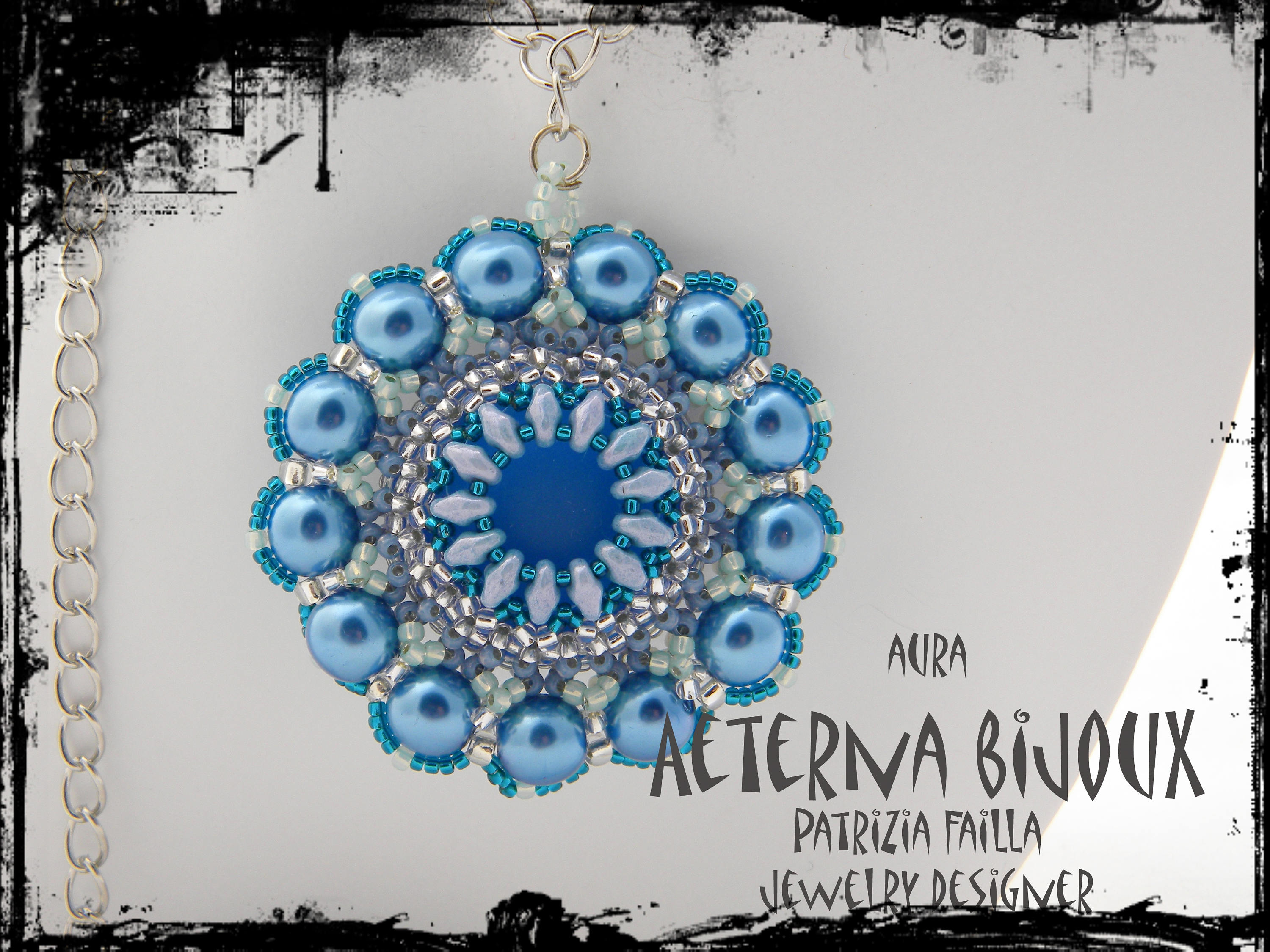 Beading Tutorials and Patterns Aura- Beadwork, Bead Pattern, Bead ...