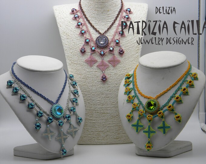 Beadweaving Instructions Jewellery, Jewellery Tutorial, Beading Pattern ...