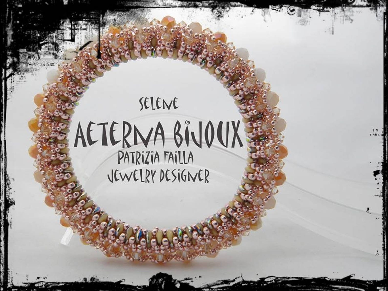 Beading Tutorials and Patterns Selene Beading Pattern, Beadwork, Bead Tutorial, Bead Instruction ...