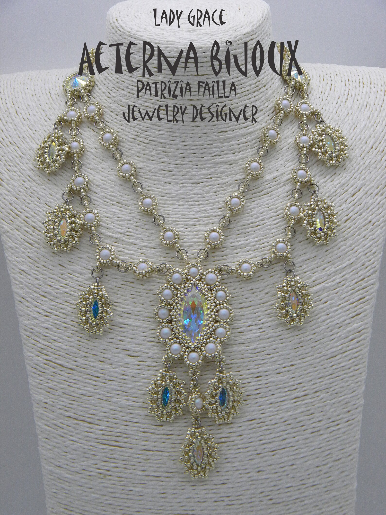 Beading Tutorials and Patterns Lady Grace, Beadwork, Bead Pattern, Bead ...