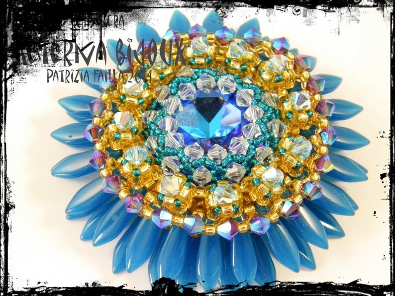 Beading Tutorials and Patterns Chimera- Beadwork, Bead Pattern, Bead ...