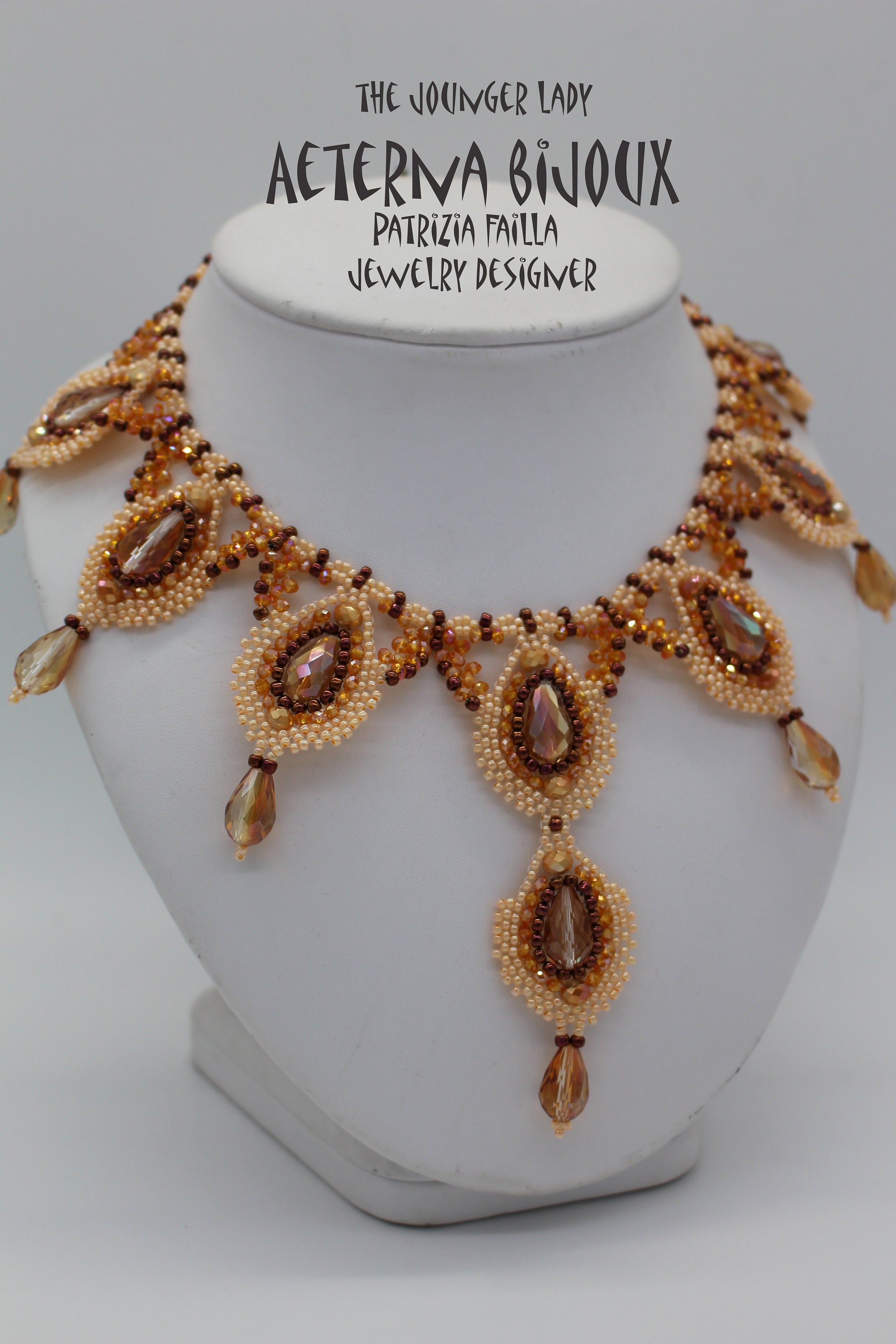 Beading tutorials and patterns The jounger lady beadwork | Etsy