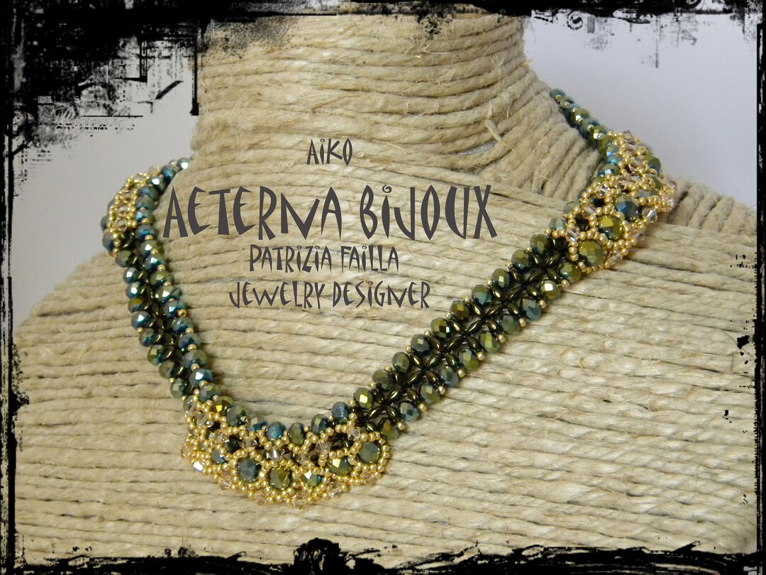 Beading Tutorials and Patterns Aiko- Beadwork, Bead Pattern, Bead ...