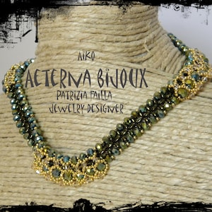 Beading Tutorials and Patterns Aiko- Beadwork, Bead Pattern, Bead Tutorial, Bead Instruction ...