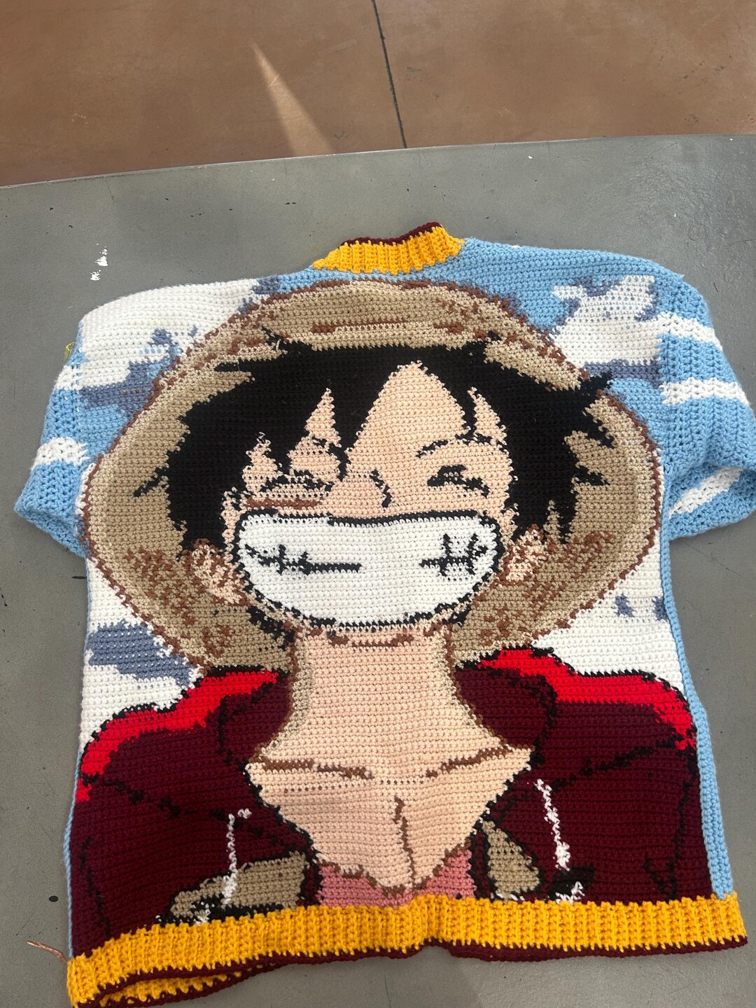 Luffy Cardigan - Etsy