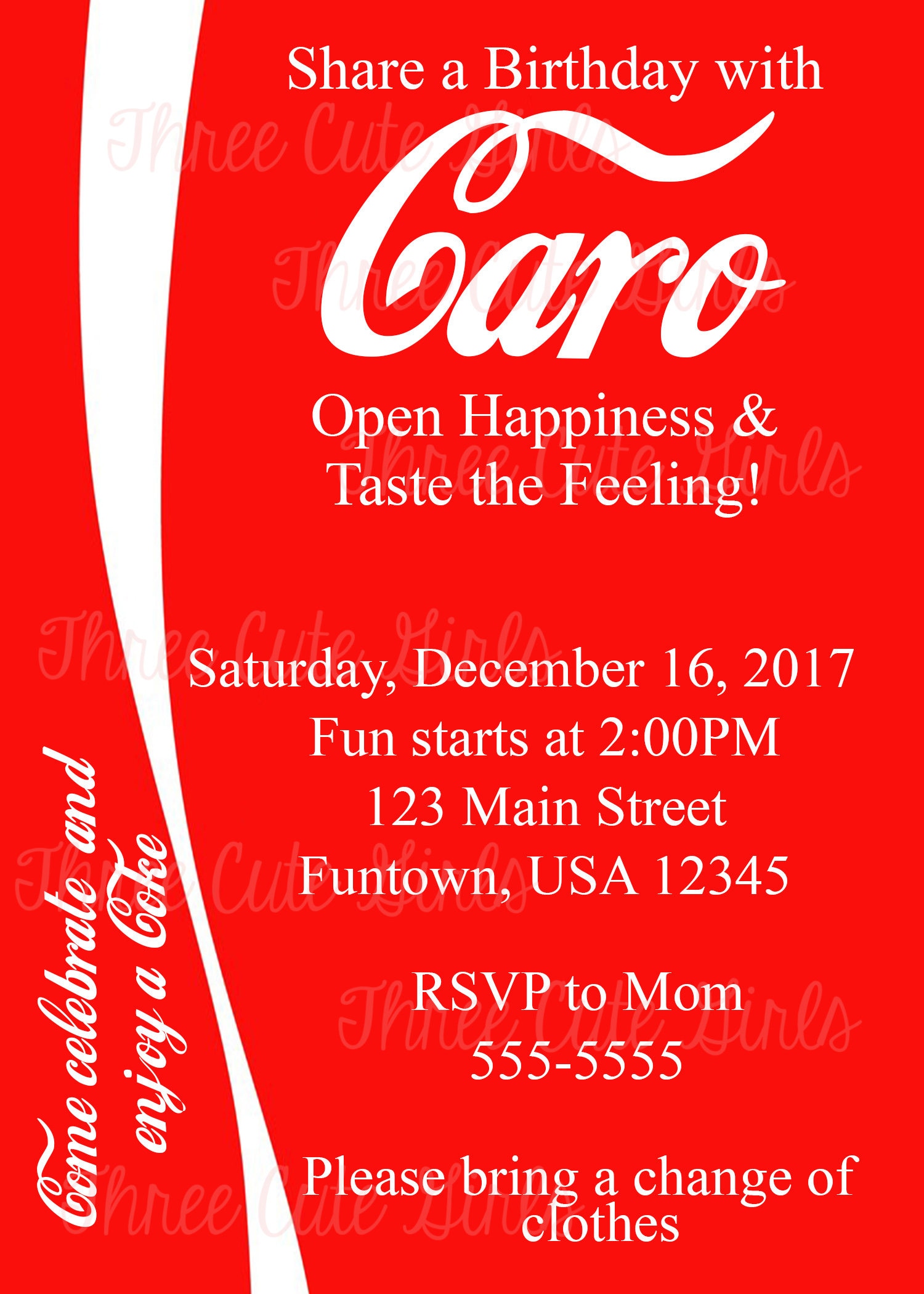 Share A Coke With Caro