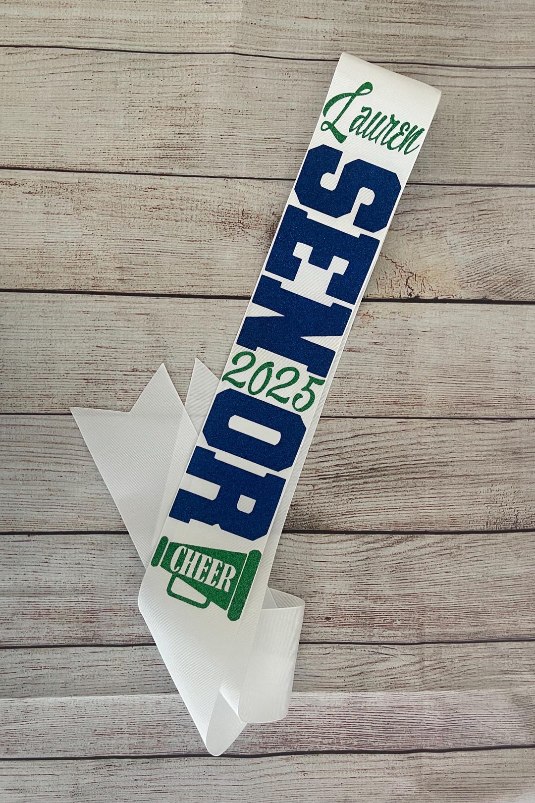 Personalized Senior Cheer Sashes - Etsy