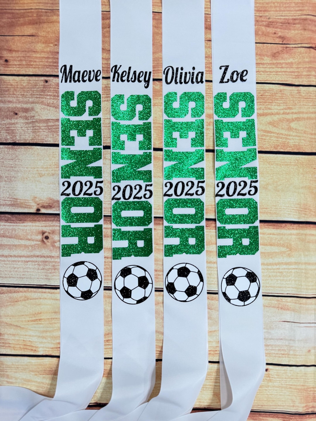 Personalized Senior Soccer Sashes - Etsy