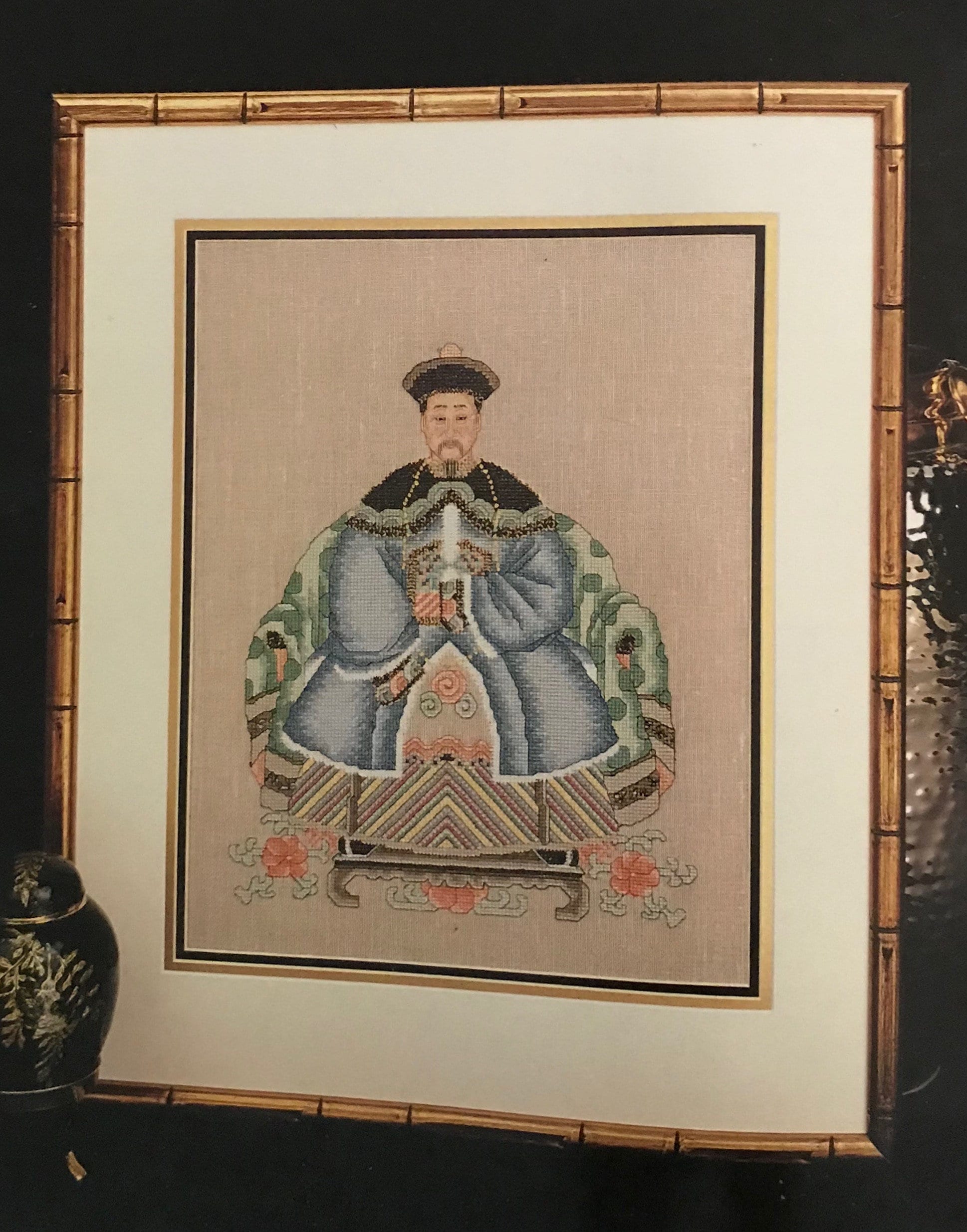 cross stitch pattern EMPEROR by Bing Chan vintage 1990 Sewing ...