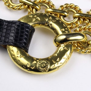 CELINE Vintage Chain Link Belt - Etsy