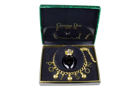 CHRISTIAN DIOR Vintage Poison Charms Necklace and Poi… - Gem