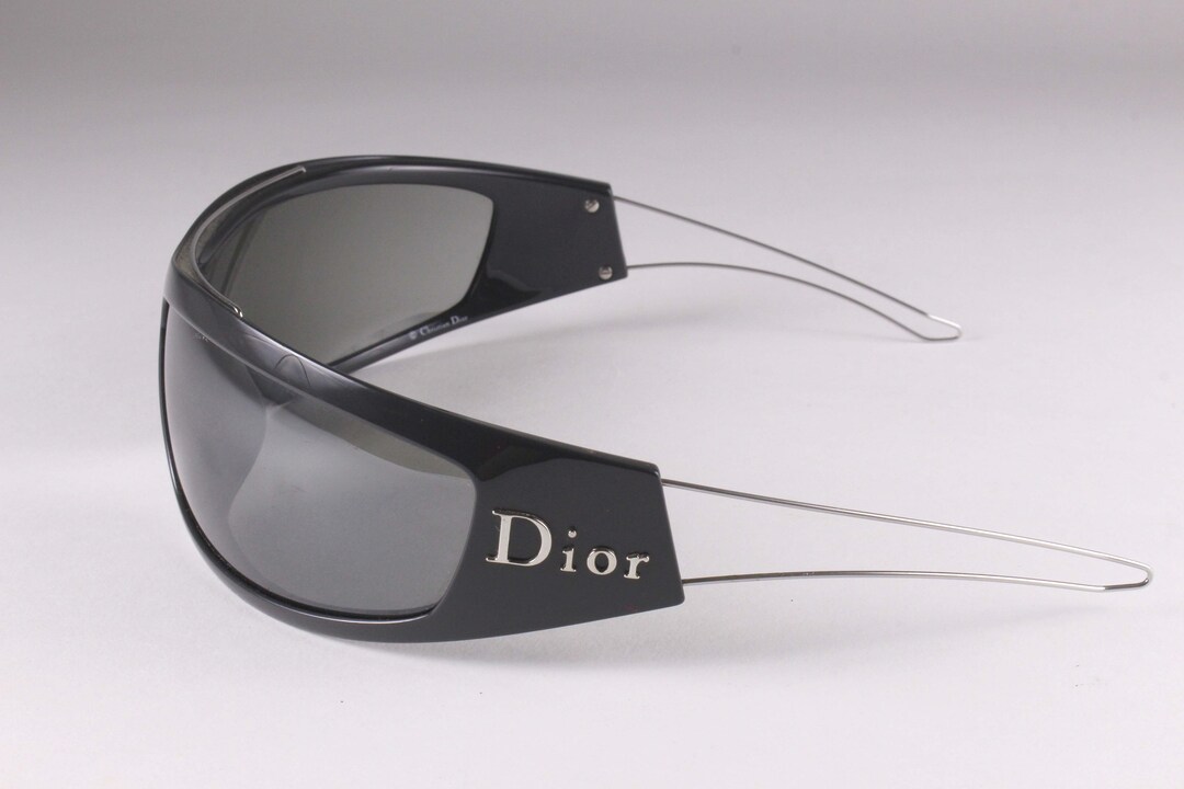 CHRISTIAN DIOR Vintage 2000's Dior Colourfull Grey Mask Sunglasses - Etsy