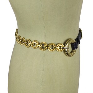 CELINE Vintage Chain Link Belt - Etsy