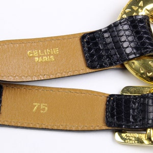CELINE Vintage Chain Link Belt - Etsy