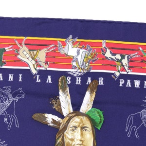 Vintage HERMÈS Gavroche pani La Shar Pawnee by Kermit Oliver, Pocket ...