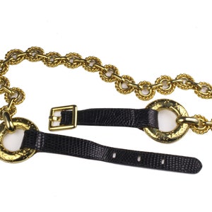 CELINE Vintage Chain Link Belt - Etsy
