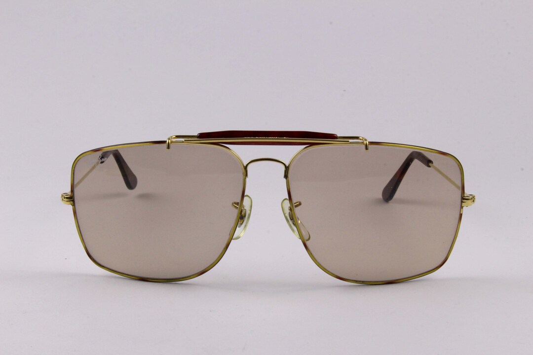 B&L RAY-BAN U.S.A. Vintage 80's Aviator Sunglasses - Etsy