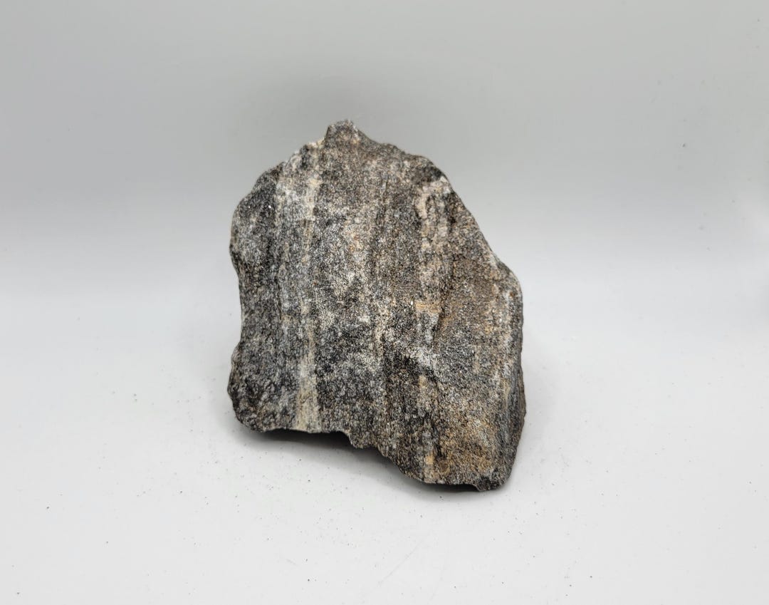 Black and White Banded Granite Rough quartz With Mica Sparkles - Etsy