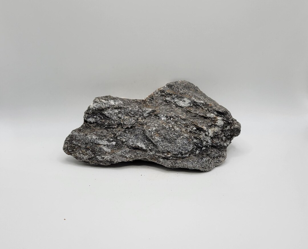 Black and White Banded Granite Rough (quartz With Mica Sparkles) - Etsy