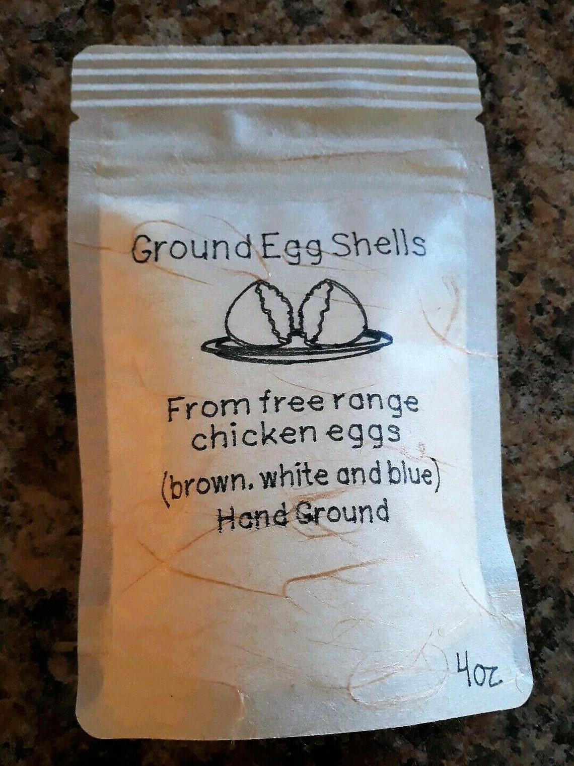 Ground Egg Shells Free Range 4 Oz Bag - Etsy