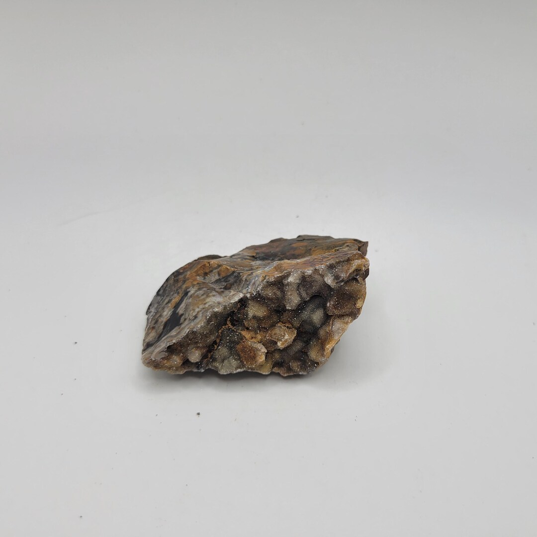 Ohio Rainbow Flint Rough With Quartz Geode - Etsy