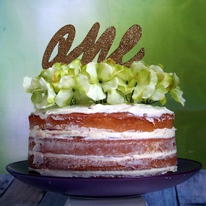 Personalized Number Cake Topper, Birthday Cake Topper, Custom Party ...