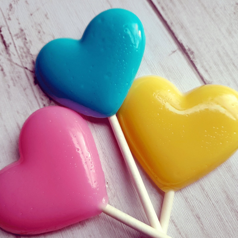 Heart Lollipop - Etsy