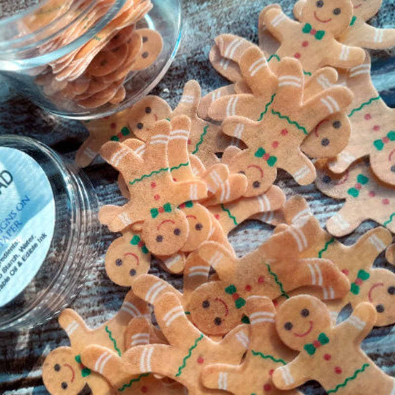 Mini Gingerbread Men Images - Etsy