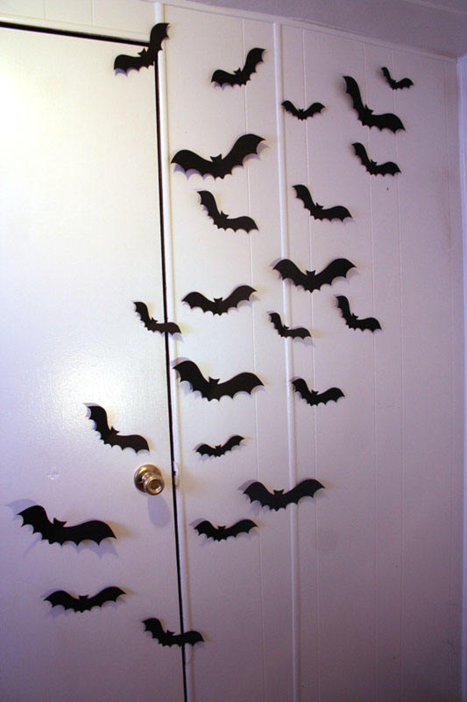 3D Wall Decor, Flying Bats Wall Decor, Halloween Party Decorations ...