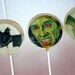 Halloween Party Wedding Favor Lollipops, Vampire, Dracula and Vampire ...