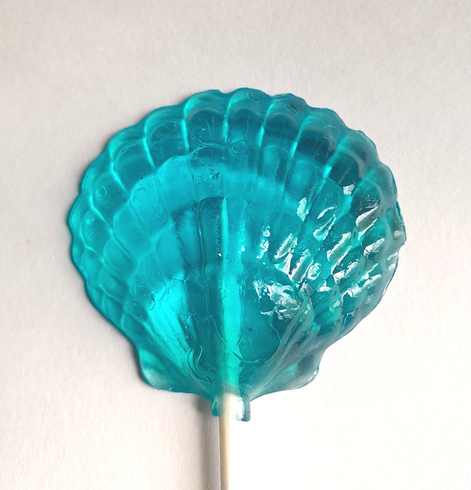 Seashell Lollipops in Various Colors, Beach Wedding Hard Candy, 6 ...