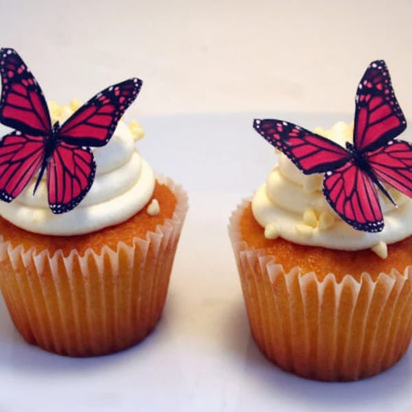 Red Butterfly - Etsy